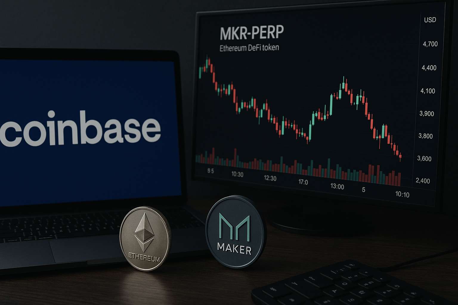 Coinbase verwijdert Ethereum DeFi-token MKR-PERP van platform