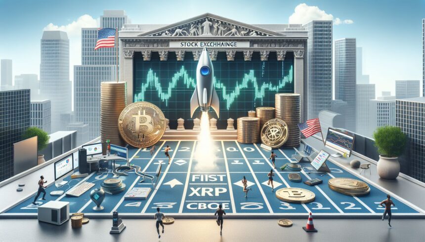 Eerste Amerikaanse XRP ETF start met record handel op CBOE